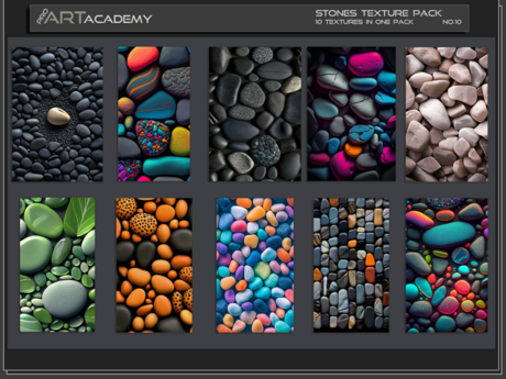 Second Life Marketplace - @PAA - Stones Pack 10